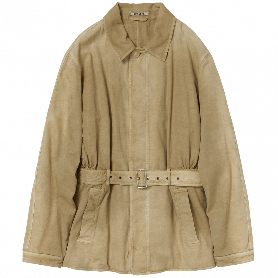 Мужская куртка городская AURALEE Finx Natural Gabardine Мужская куртка городская AURALEE Finx Natural Gabardine